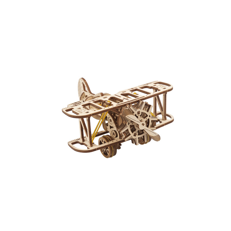 Mini-Biplane mechanical model kit